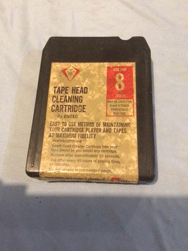 8 track tape head cleaner By Entec | eBay