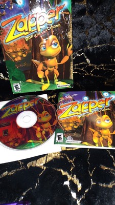 Zapper (PC, 2002) CD ROM-- Windows XP Orignal Big Box Mint Condition 👌👌 ...