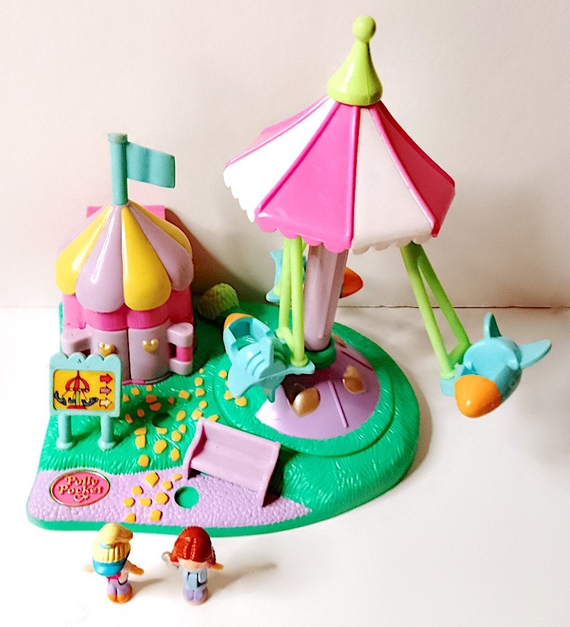 POLLY POCKET 1996 Bluebird China - Polly's Fun Fair - Rocket Ride set completo | eBay