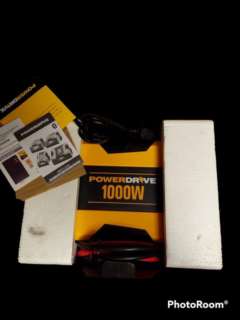 Powerdrive 1000 Watt Power Inverter 4 AC 2 USB App With Bluetooth ...