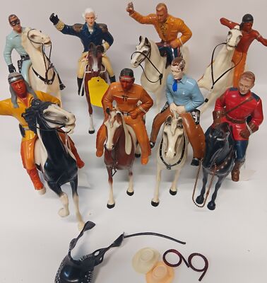 Lot of 800 Series Hartland horses and figures (see full description and ...