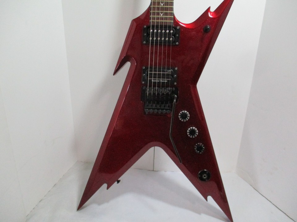 Dean RZR Razorback guitar candy apple red | eBay