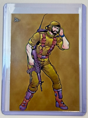 Breaker Limited Edition Artist Signed “G.I. Joe” Trading Card 1/10 | eBay