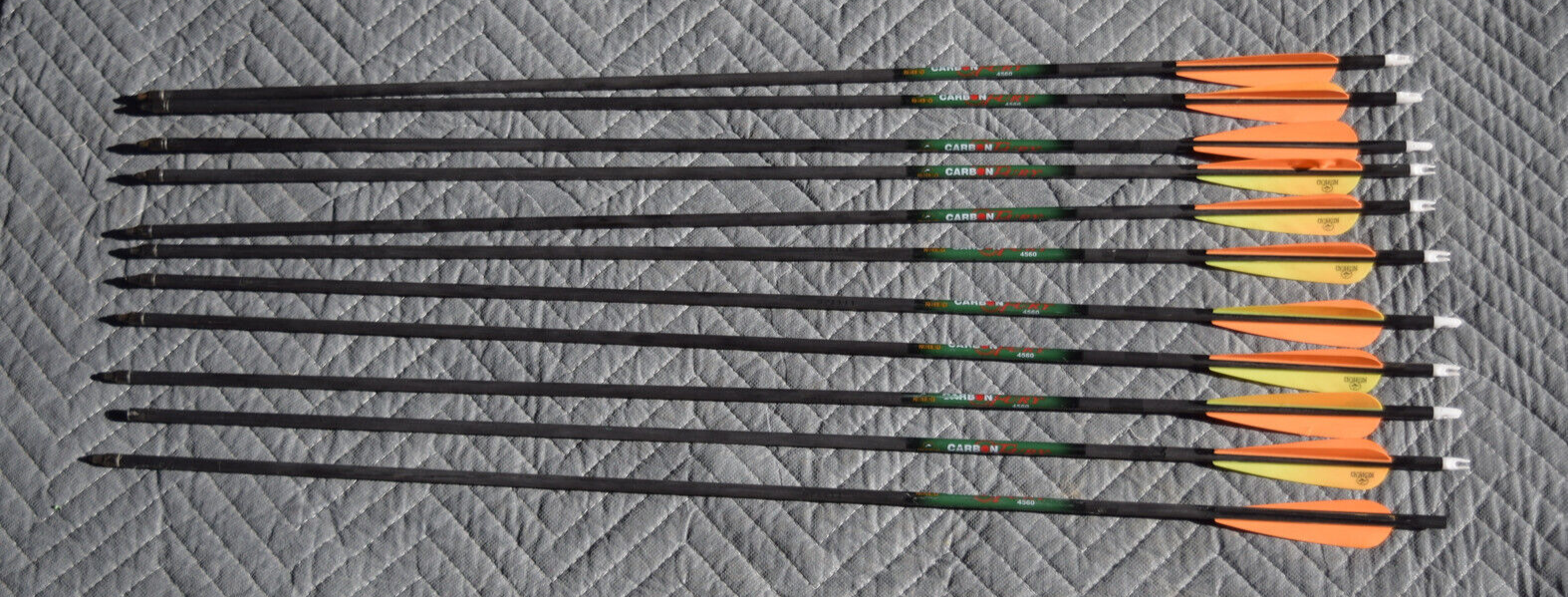 11 Pc. Red Head Carbon Fury Archery Arrows 4560 | eBay