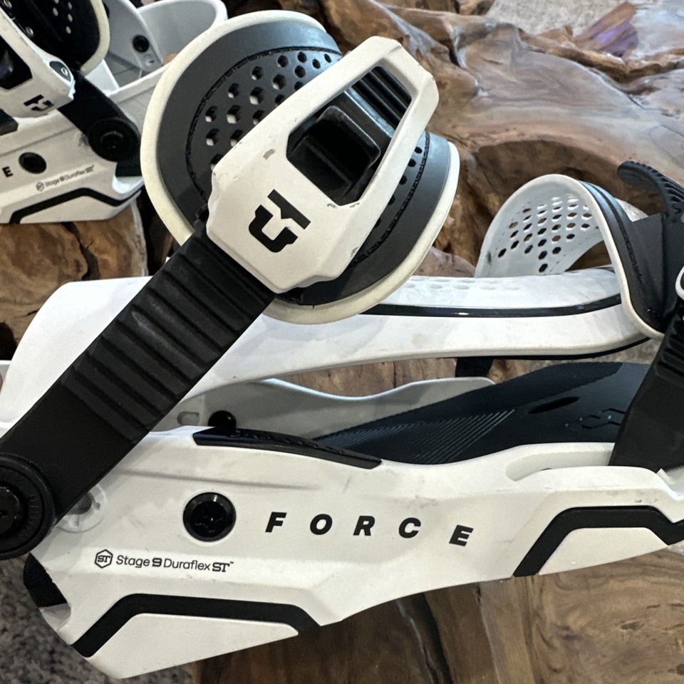 union force snowboard bindings 2023-2024 Size Men’s Small Color White ...