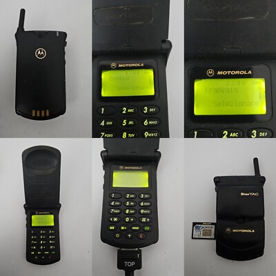 CELLULARE MOTOROLA STARTAC 130 USIM PICCOLA GSM SIM FREE UNLOCKED ...