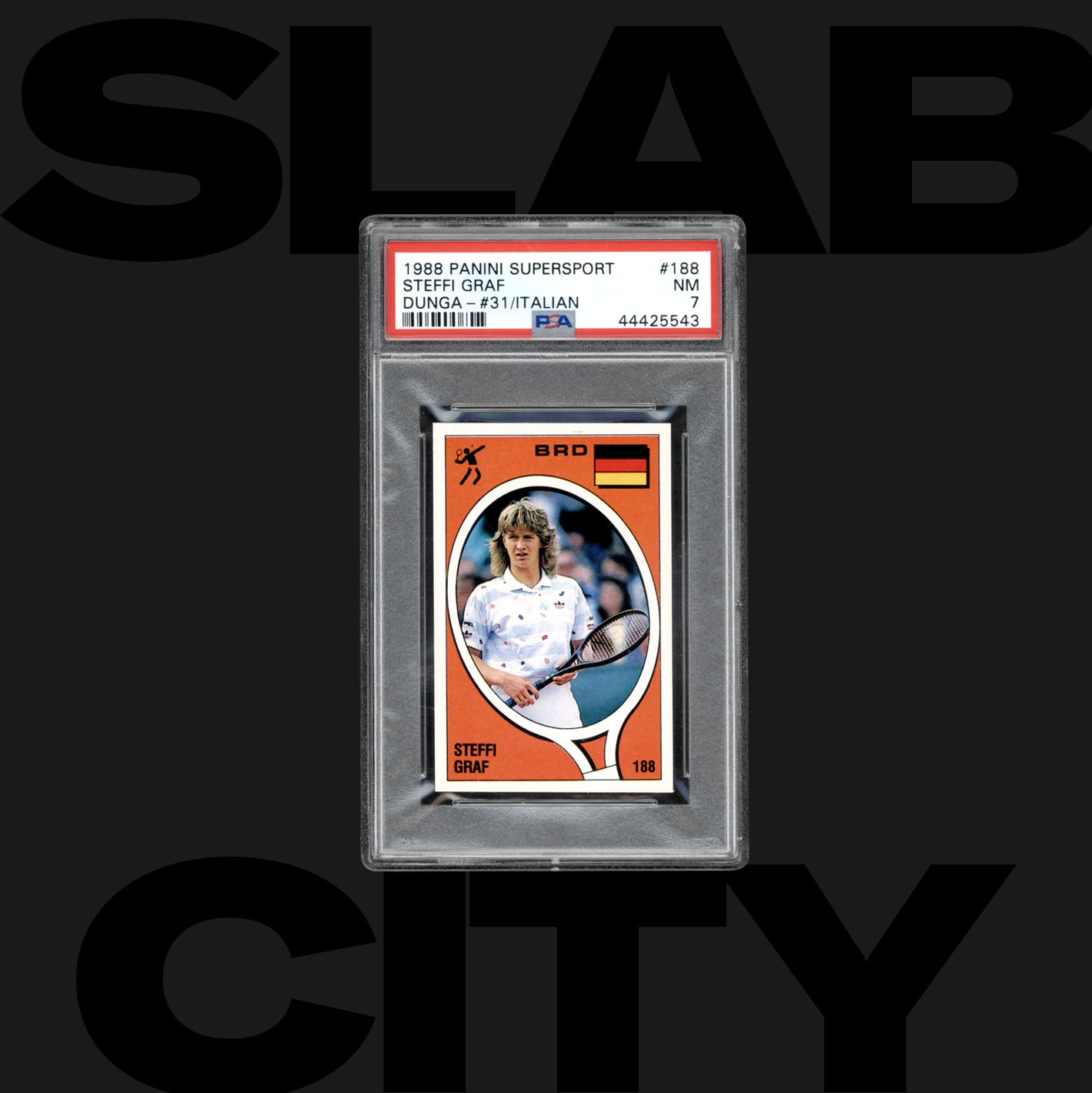 1988 Panini Supersport Stickers - Dunga, Steffi Graf #188-31 (RC) for ...