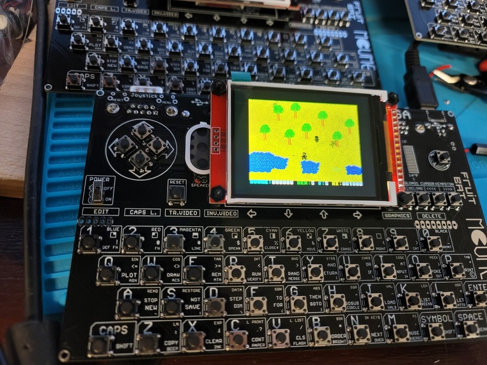 Zx Spectrum Pico Sinclair Compatible board Computer (built kit) with 2. ...