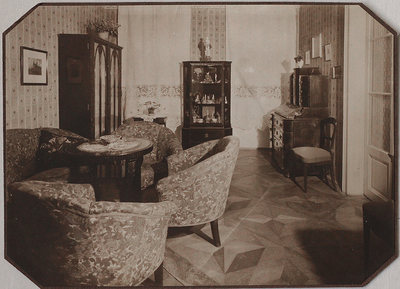 Original vintage 1900s interior, living room, architecture | eBay