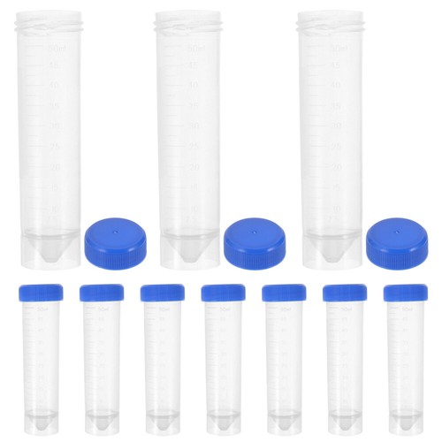 50 Pcs Tube Laboratory Supplies Flat Bottom Test Tubes | eBay