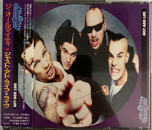 The Almighty - Just Add Life - 2 CD Japan Import w/OBI Rare OOP Ricky ...