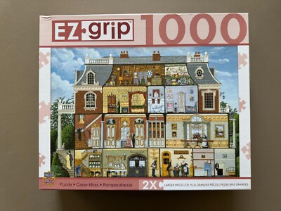 MasterPieces Upstairs Downstairs House Dollhouse EZ Grip 2x Pc Size ...