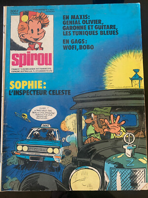 SPIROU n°2057 du 15/09/1977; Sophe L'inspecteur Céleste | eBay