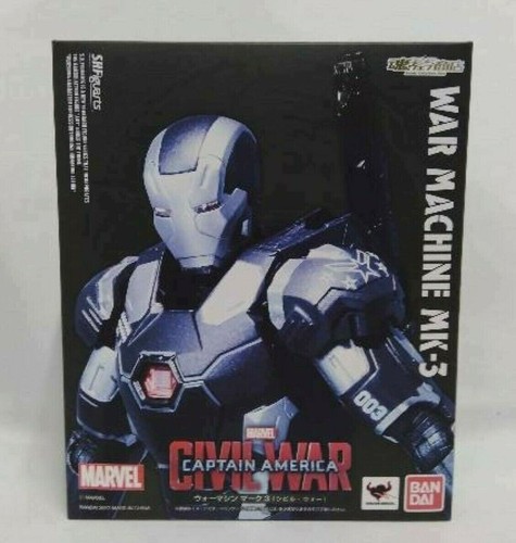 WAR MACHINE MARK 3 Figure S.H.Figuarts Captain America Civil War BANDAI ...