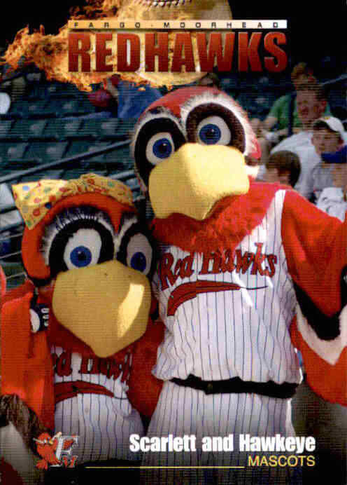2009 Fargo-Moorhead RedHawks Team Issue #28 Scarlett and Hawkeye ...