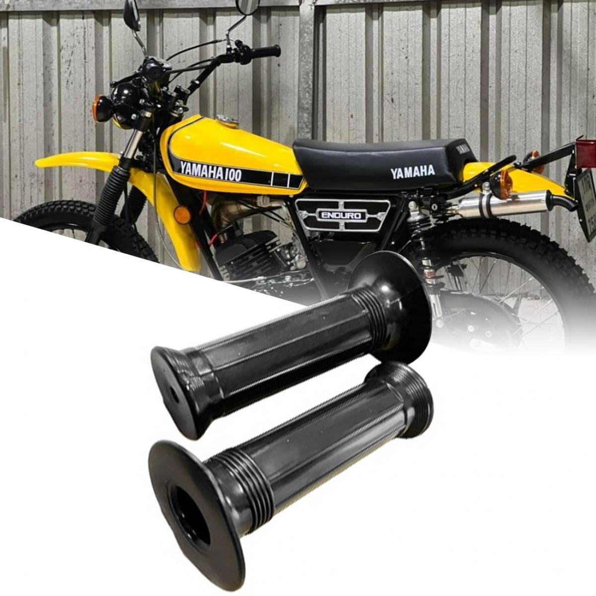 For YAMAHA DT100 DT125 DT175 Rubber Handle Grip Throttle Pipe Left ...