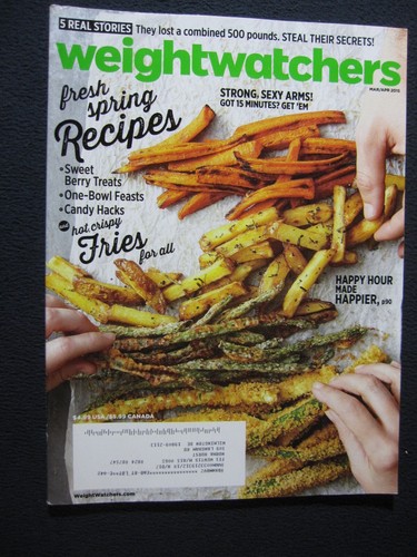 Weight Watchers Magazine March April 2015 Fresh Spring Recipes | eBay