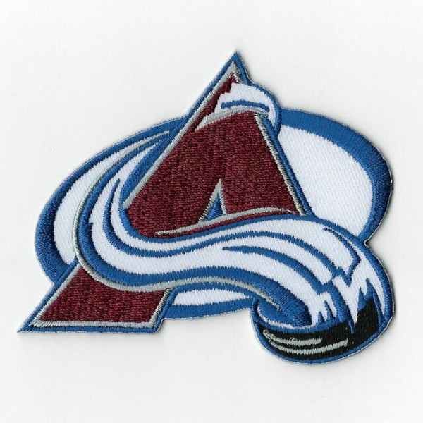 NHL Colorado Avalanche Iron on Patches Embroidered Patch Badge Applique ...