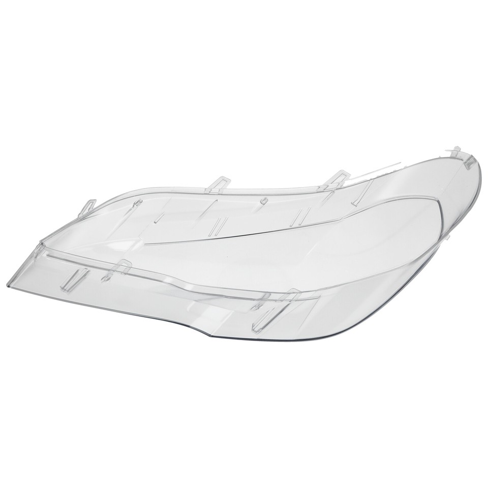 Front Headlamp Lens Covers Pair for BMW X5 E70 X5M 2007-2013 ...