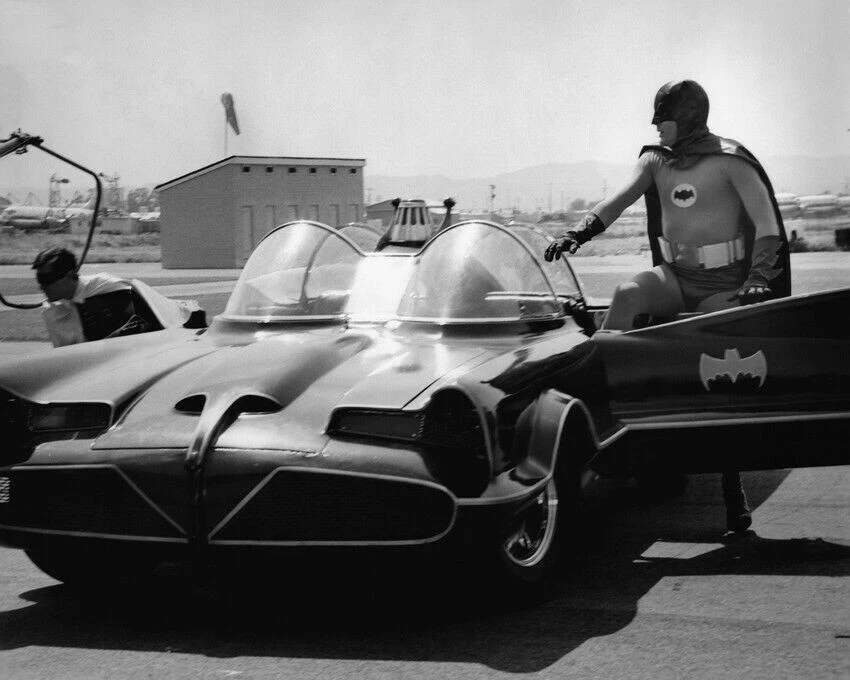 Batman And Robin Batmobile Adam West
