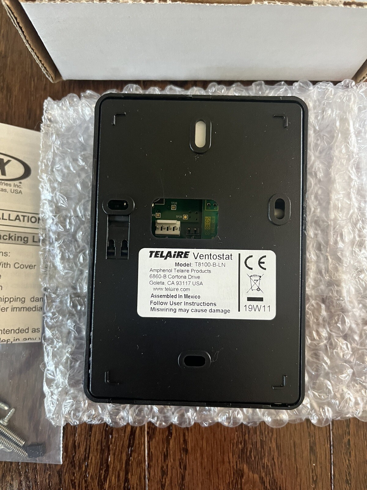 Lennox T8100-B-LN 87N54 Telaire Ventostat CO2 Ventilation Controller | eBay
