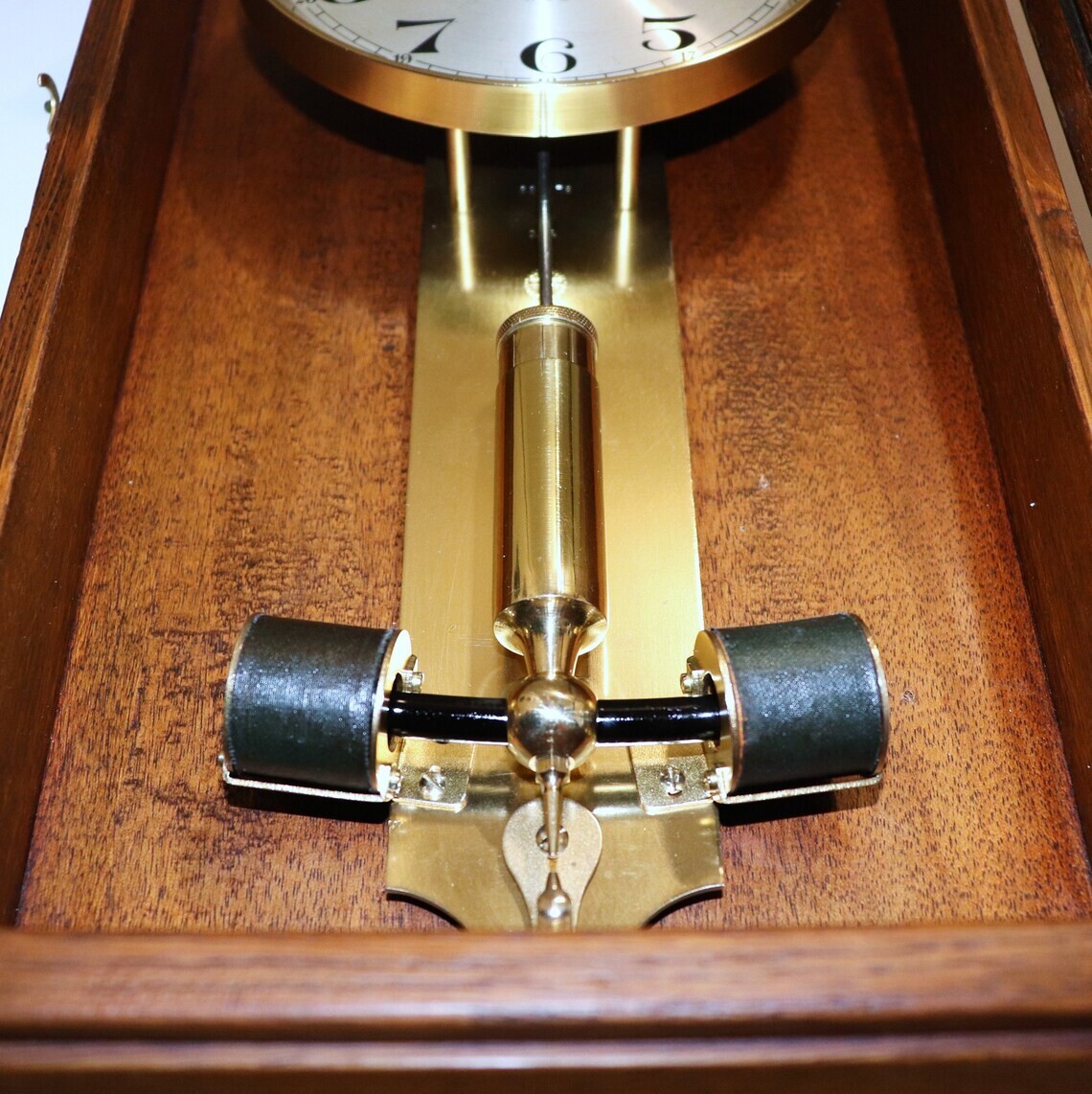 ATO HALLER & BENZING Antique Wall TOP Clock 1920s Electric SUPER RARE ...