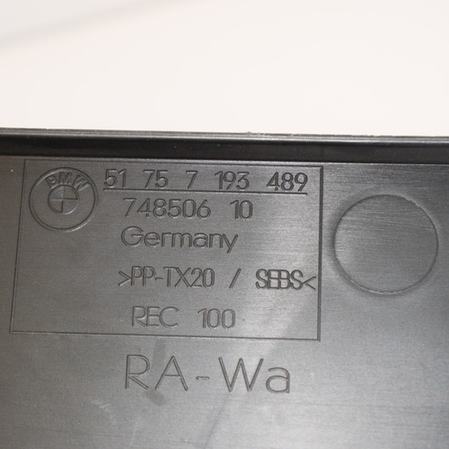 NEW BMW 5 F07 REAR LEFT FUEL TANK COVER 51757193489 7193489 OEM | eBay