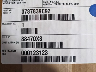 International LT right hood mirror chrome | eBay