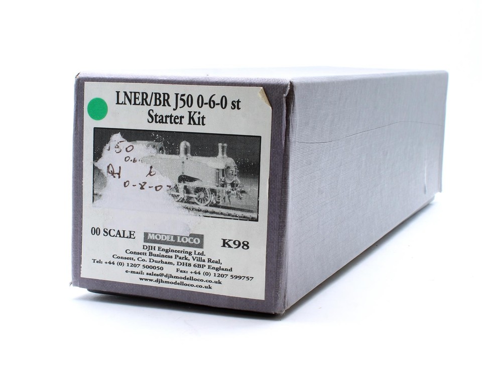 HORNBY/ DJH 'OO' GAUGE BR BLACK 0-6-0T CLASS J50 KIT LOCOMOTIVE ...