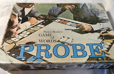 Vintage Parker Brothers Probe Game of Words Board Game 1964 Complete | eBay