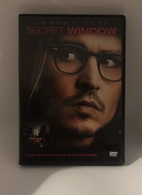 Secret Window (DVD, 2004) Johnny Depp Horror Thriller 43396036635| eBay