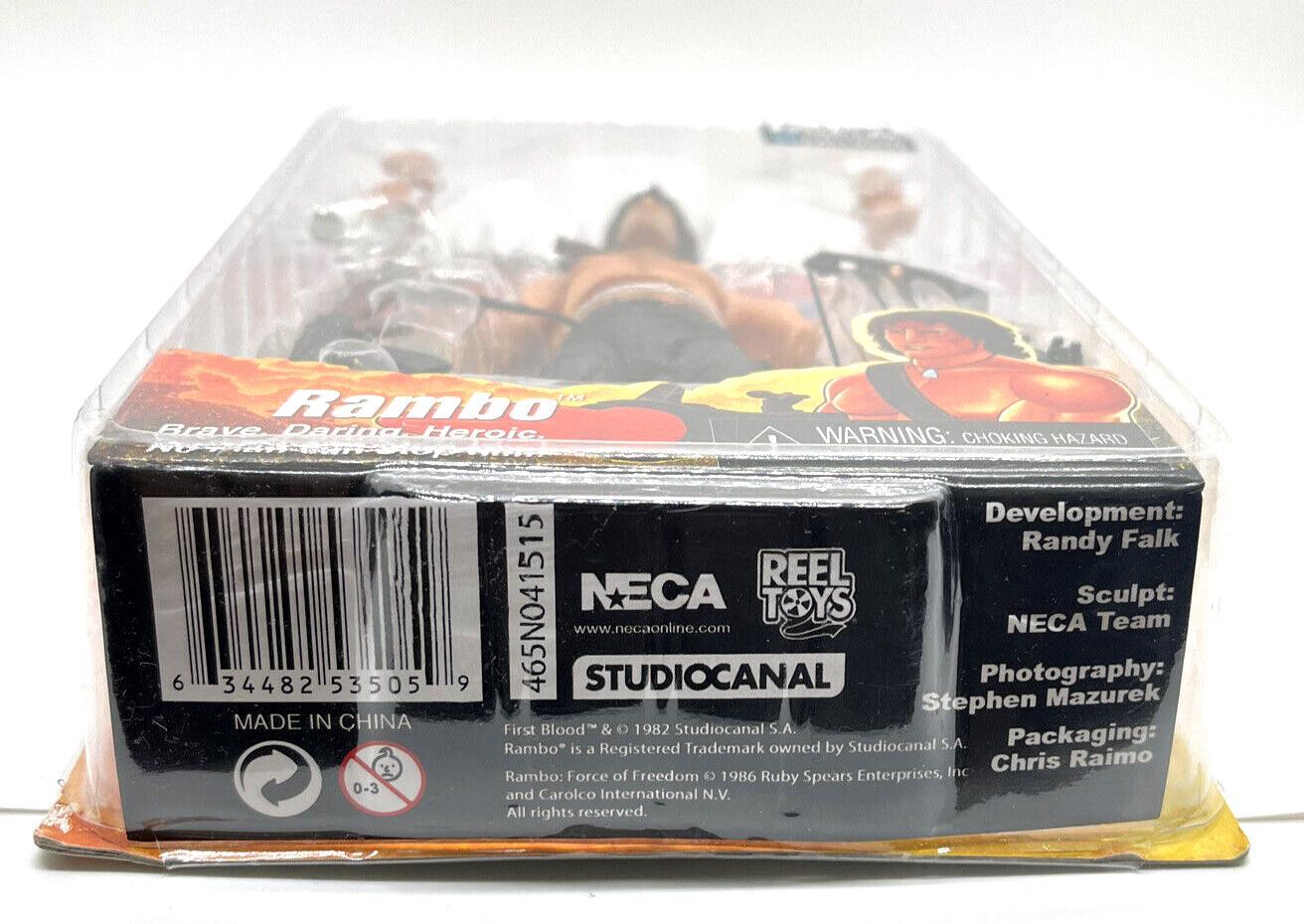 NECA Rambo SDCC 2015 Force Of Freedom 7" Figure Exclusive Sylvester ...