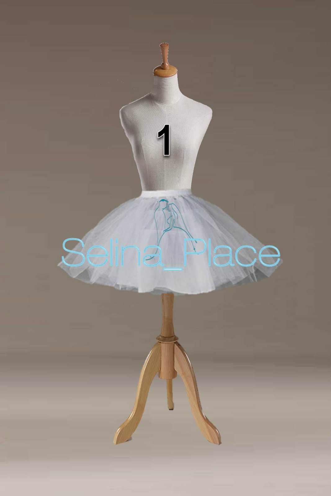 White A Line/Fishtail/Merimaid Hoop Hoopless Ball Gown Crinoline ...