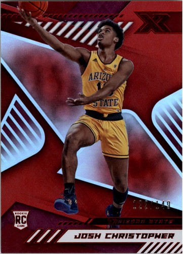 2021-22 Panini Chronicles Draft Picks Red #178 Josh Christopher XR /149 ...