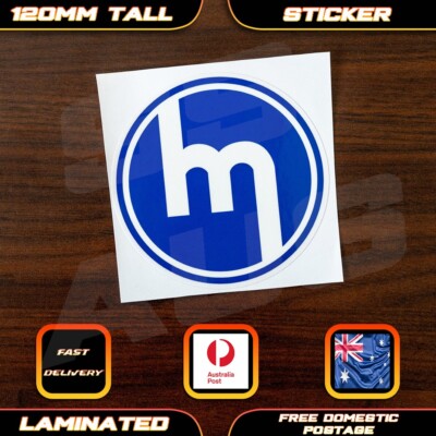 Mazda M Rotary Engine Retro Style Sticker Decal RX2 RX3 RX4 RX7 Bumper ...