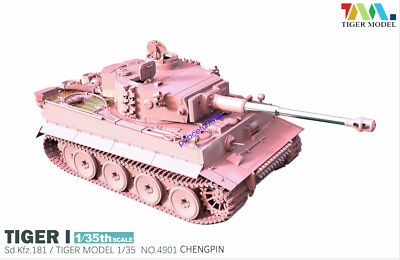 Tiger 4901 1/35 TIGER I 1942-1945 EARLY WW2 GERMAN HEAVY TANK Finished ...