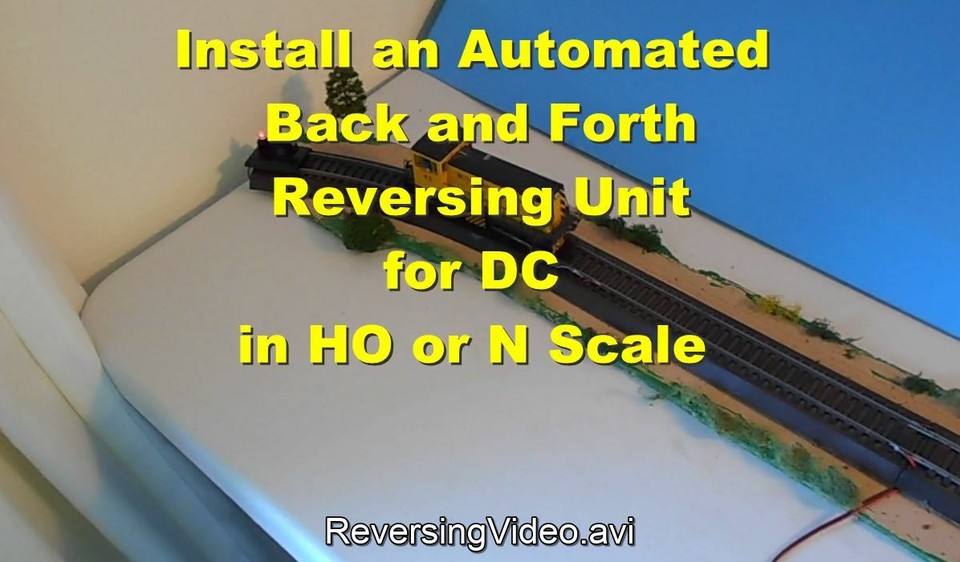 Auto Reversing Back and Forth Circuit Kit for HO or N Scale Train or ...