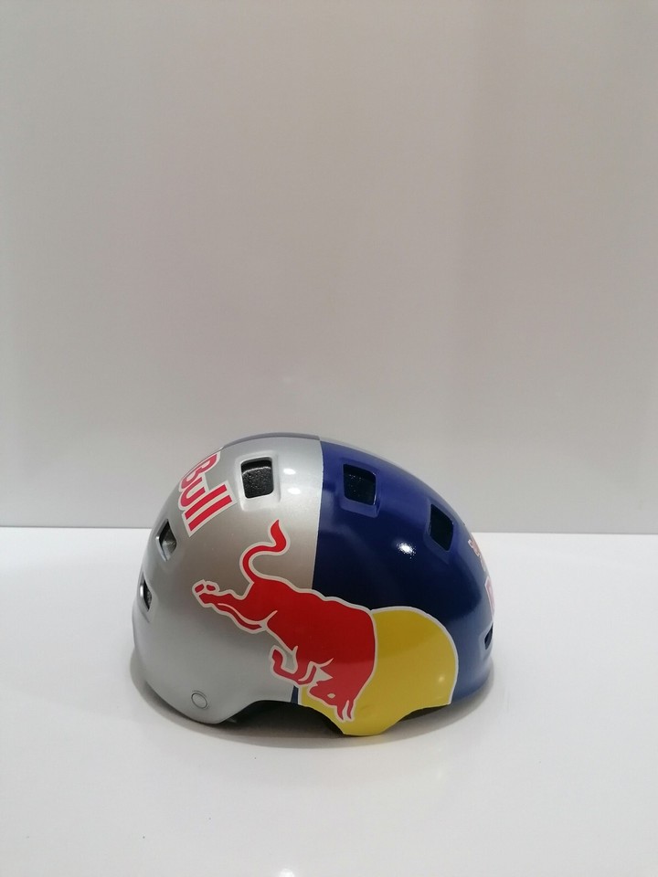 HANDMADE Redbull Helmet / Bicycle, Downhill, BMX, Skateboard, Motocross ...