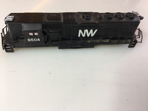 Bachmann Norfolk Western Diesel Locomotive 6504 Shell Only N Scale ...