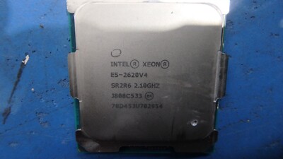 SR2R6 INTEL XEON E5 2620 V4 2.10GHz 20M 8 CORES 85W PROCESSOR | eBay