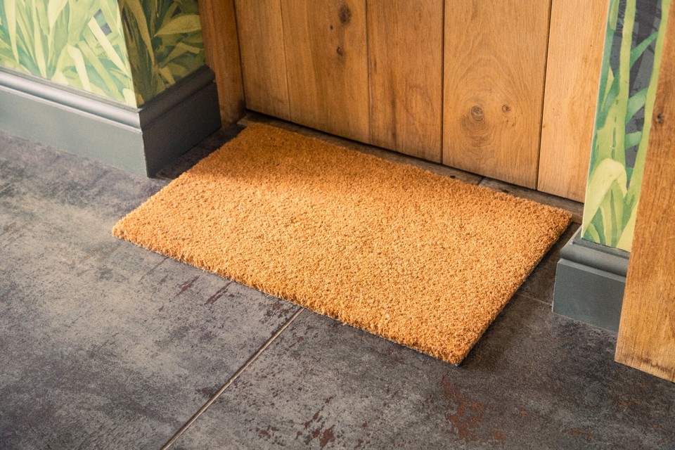 Cut To Size - COIR Welcome Lobby Reception Entrance Door Mat Matting ...