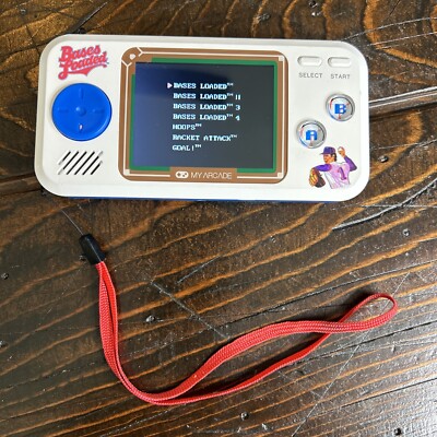 My Arcade Bases Loaded Pocket Player Handheld Game Console + 7 Games | eBay
