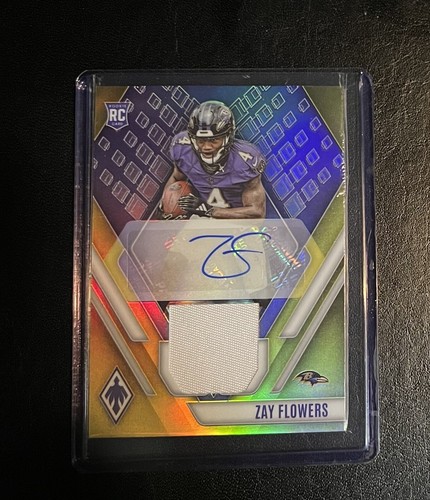 Zay Flowers 2023 Phoenix RPA /75 Ravens RAJ-ZF | eBay