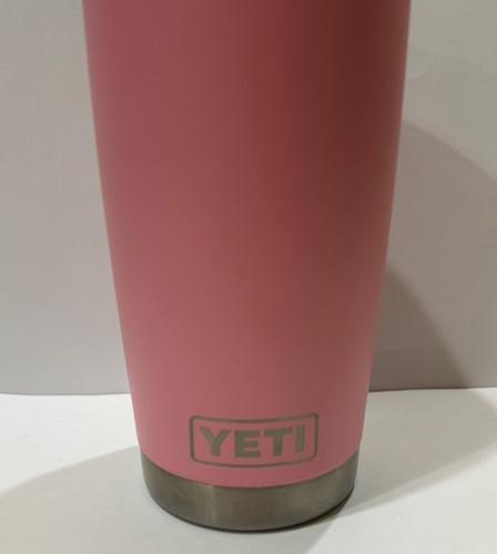 YETI PINK RAMBLER 20oz STAINLESS STEEL TUMBLER 888830080221 | eBay