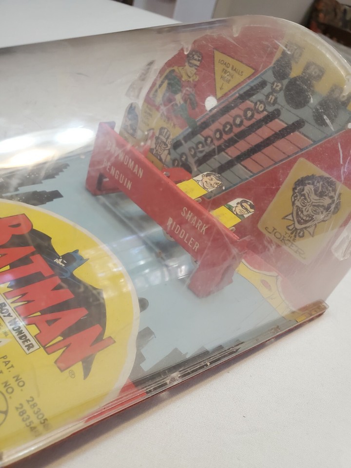 Vintage 1966 Marx Toys BATMAN & ROBIN Shooting Range Arcade game READ ...