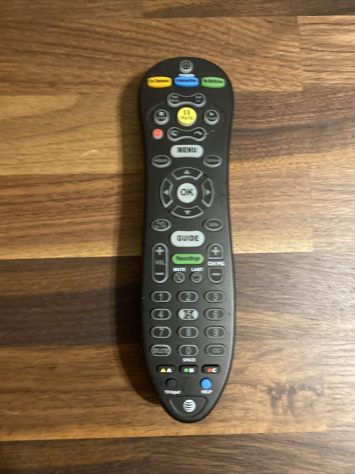 AT&T U-Verse S30 Universal Remote Control Blue Back Light (S30-S1B) New ...