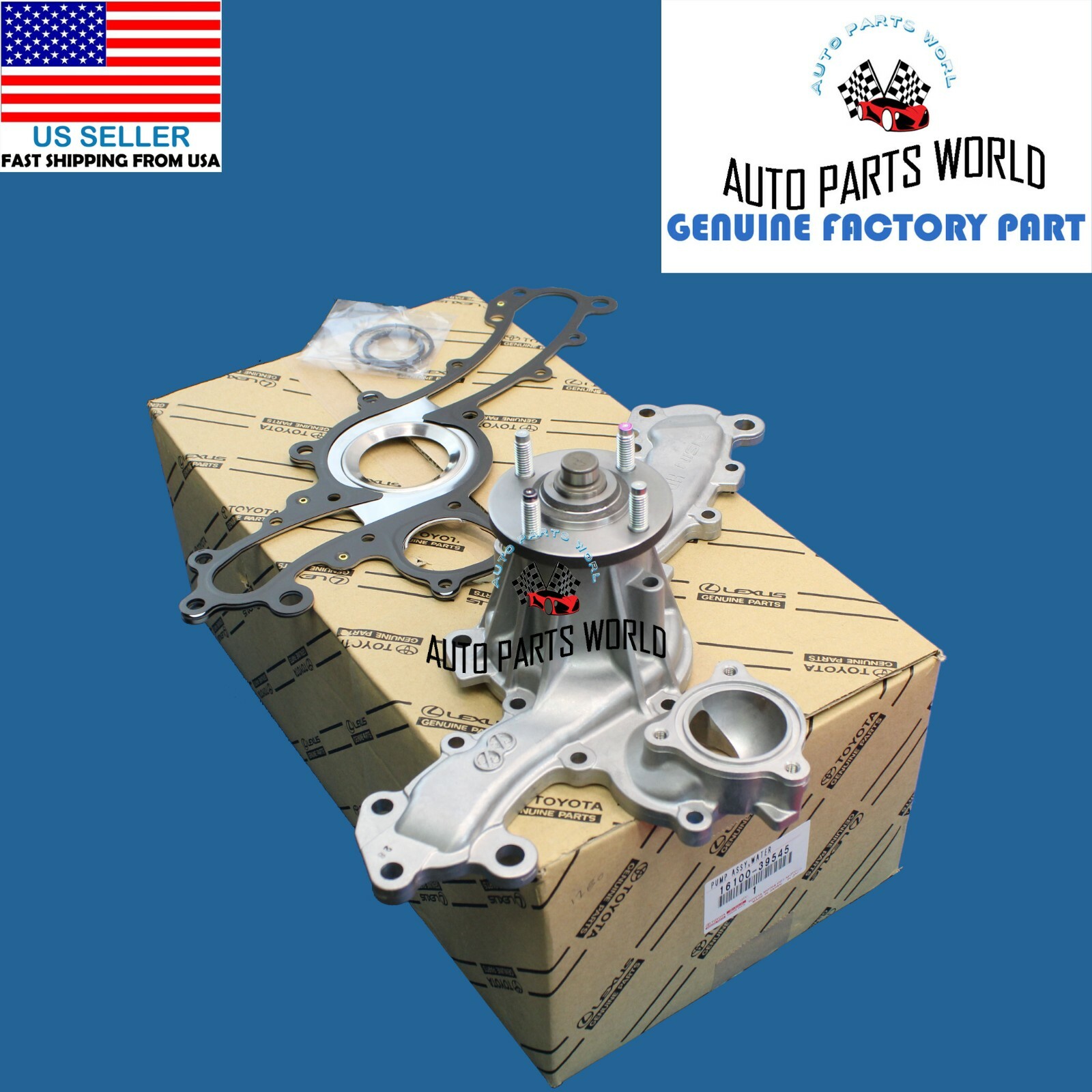 GENUINE TOYOTA 10-24 4RUNNER FJ CRUISER|11-14 TUNDRA 4.0L WATER PUMP ...