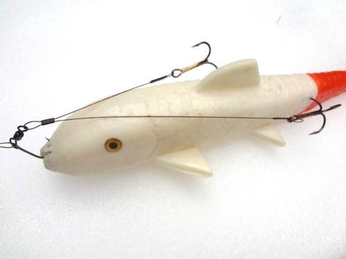 60# MUSKY / PIKE QUICK STRIKE SUCKER RIG HARNESS 2-Treble Hook MUSKIE ...