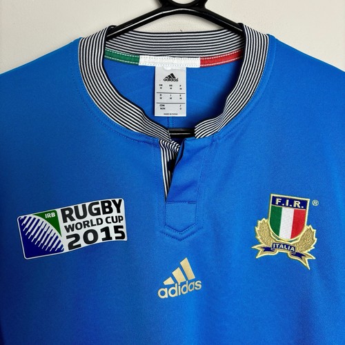 Italy Rugby Shirt Jersey 2015 World Cup Home (M) R078 | eBay
