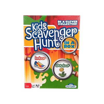 Kid's Scavenger Hunt Kit Indoor Outdoor Fun Family Fun Activity NEW ...